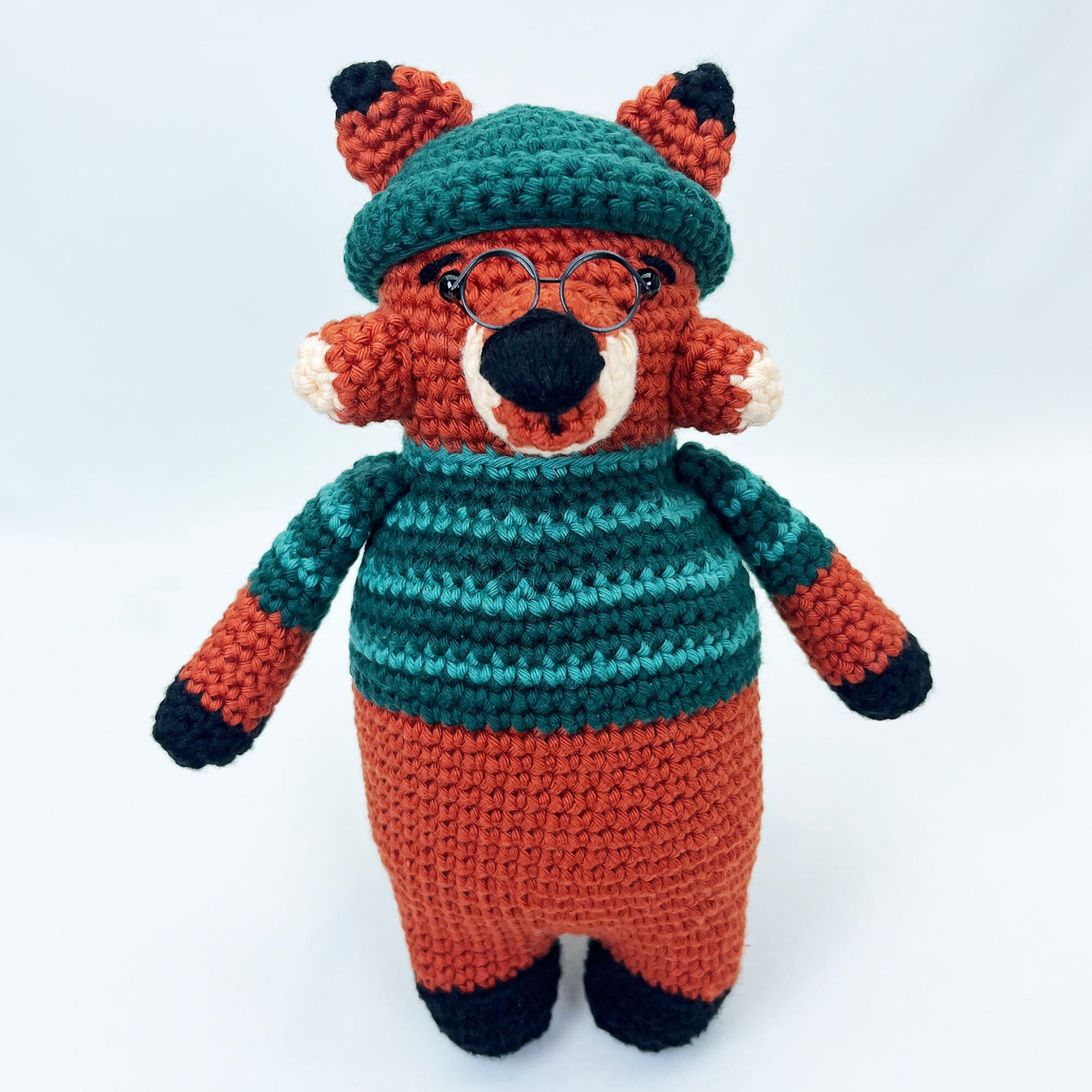 Frederick the fox - PDF crochet pattern – Knotty Bear Studio