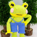 Dougie the bullfrog - PDF crochet pattern – Knotty Bear Studio